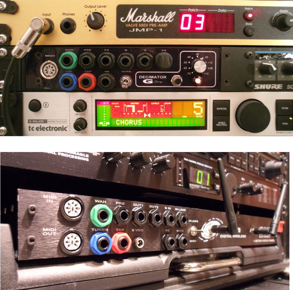 Photos of custom rack panels | The Gear Page